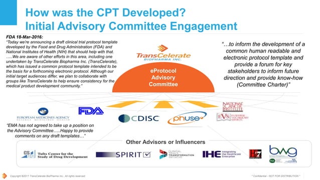 Common Protocol Template (CPT) Initiative - Implementation Toolkit Executive Summary | PPTX