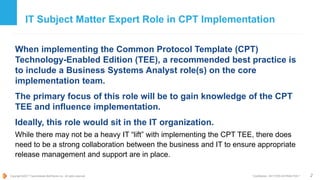 Common Protocol Template (CPT) Initiative - IT Considerations for CPT Implementation | PPT