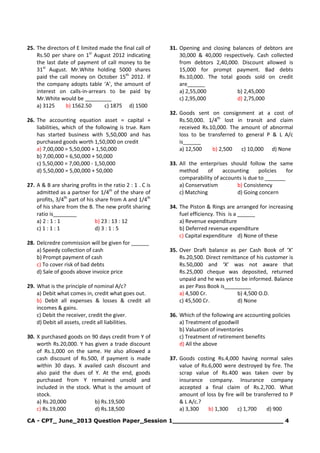Cpt june 2013 question paper with solution[carocks.wordpress.com] | PDF