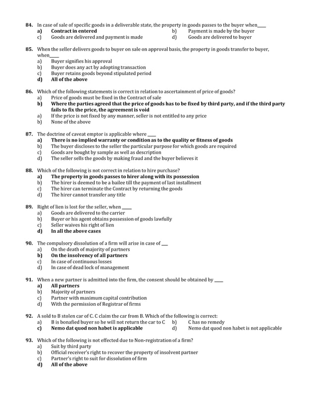 CA Cpt june 2014 question paper | PDF