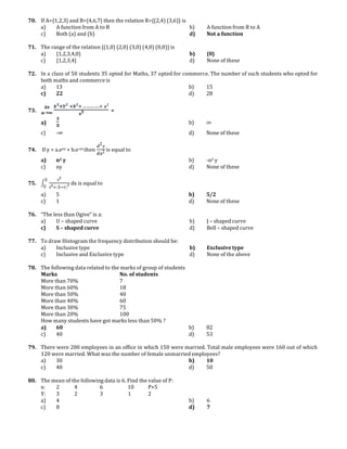 CA Cpt june 2014 question paper | PDF