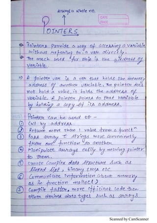 C Pointers & File Handling | PDF