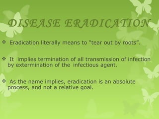 Concepts of control & modes of intervention | PPT | Infectious Diseases ...