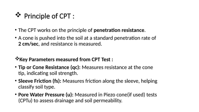CPT test Soil investigation FoundationEngineering.pptx