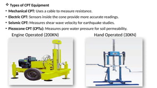 CPT Test used in Soil Investigation .pptx