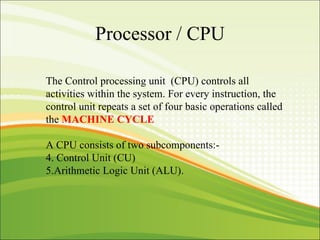 Cpu | PPT | Operating Systems | Computer Software and Applications