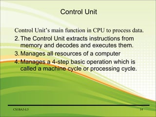 Cpu | PPT