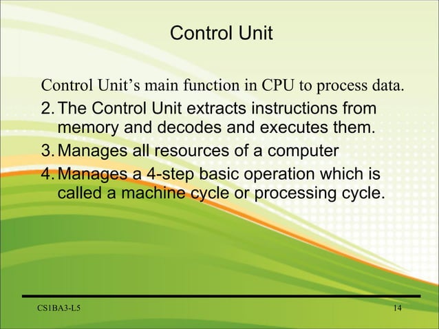 Cpu | PPT | Operating Systems | Computer Software and Applications