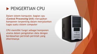 CPU | PPT