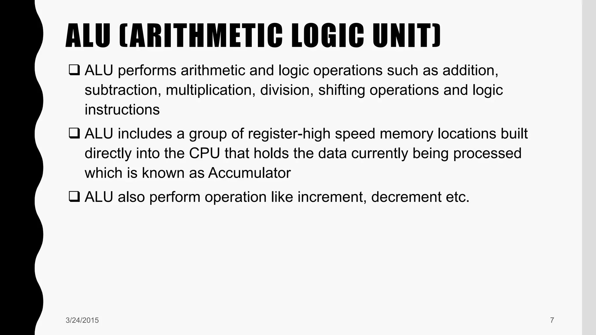 Cpu Central Processing Units Pptx Computing Technology And Computing