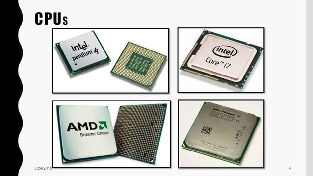 CPU (Central Processing Units) | PPTX | Computing | Technology & Computing