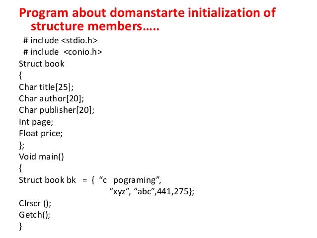 Basic Of Structurestructure Membersaccessing Structure Memberneste