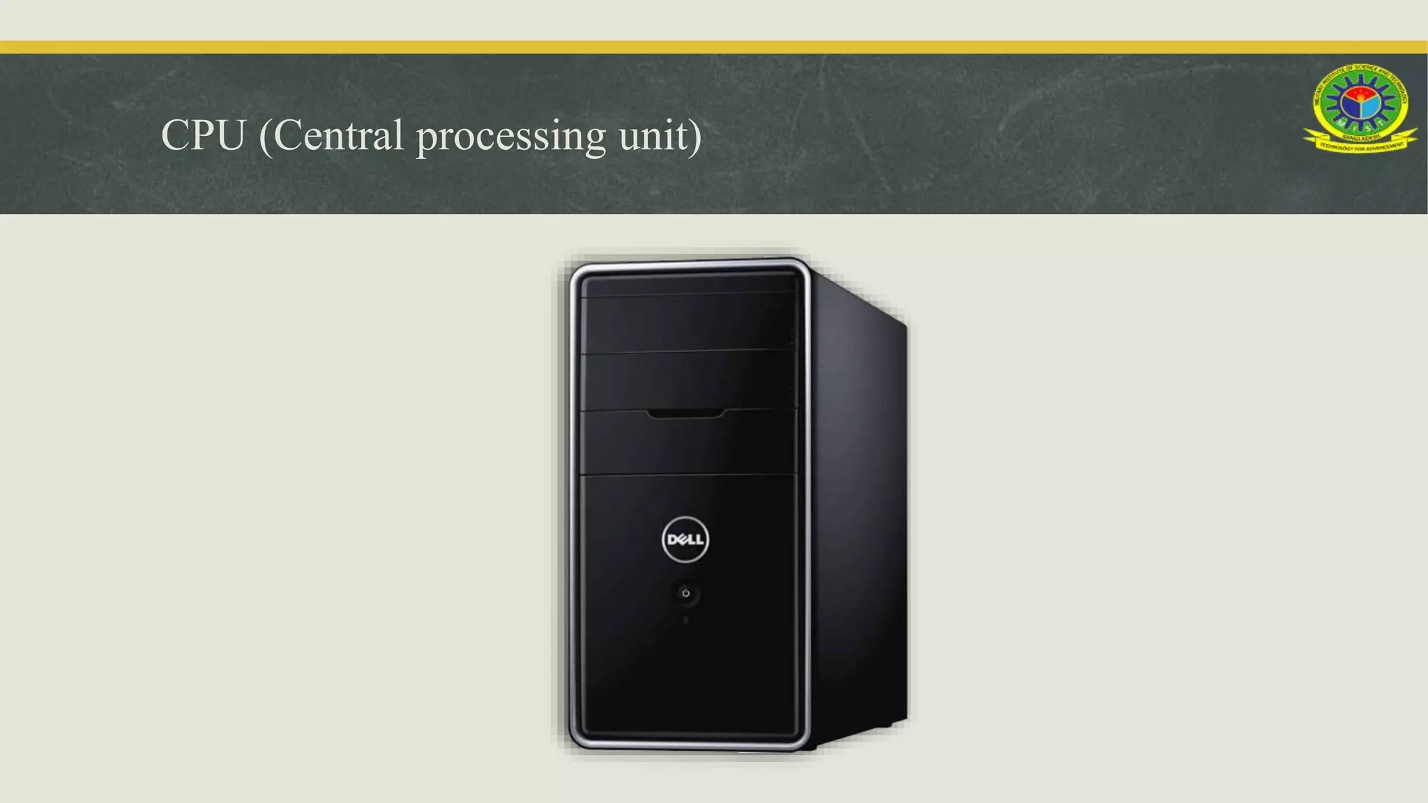 CPU (Central processing unit) | PPTX