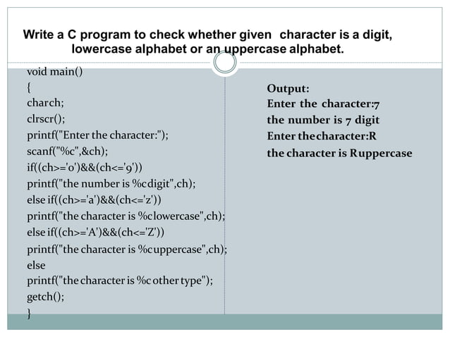 Decision Making And Branching In C Programming Pptx Programming Languages Computing