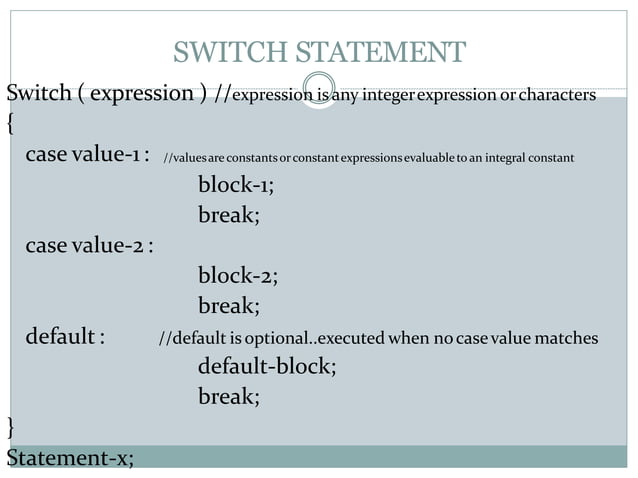 Decision Making And Branching In C Programming Pptx Programming Languages Computing