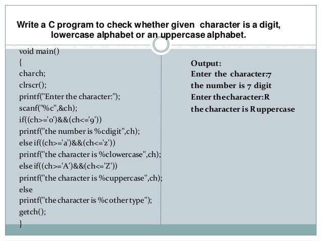 Decision making and branching in c programming