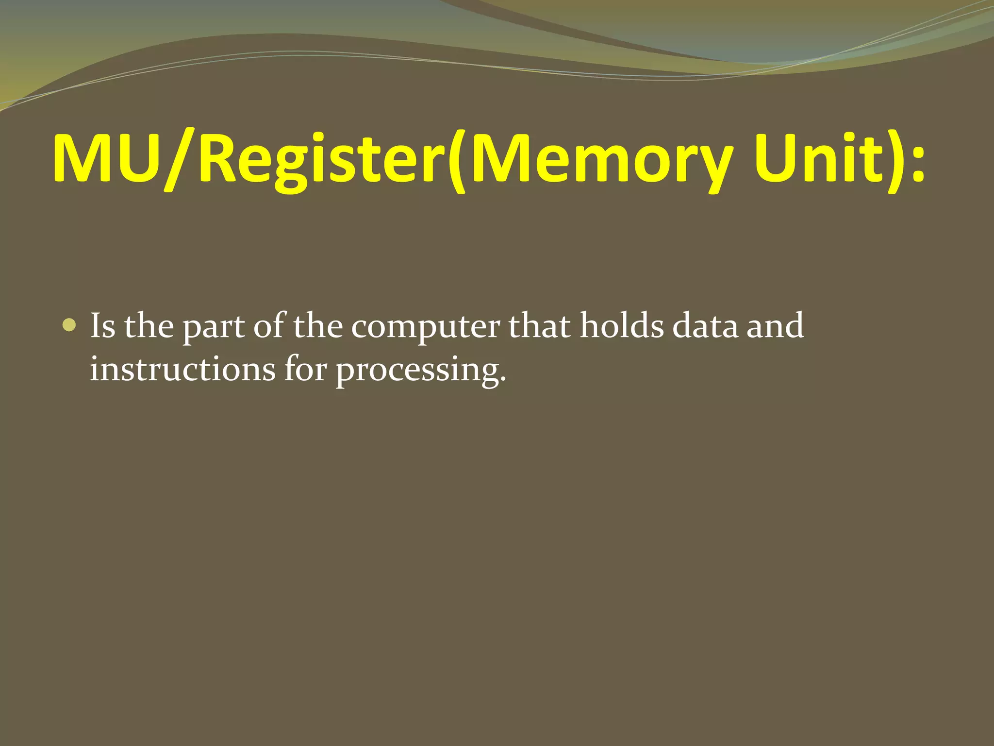 CPU-Central Processing Unit (With History and Complete Detail) | PPTX