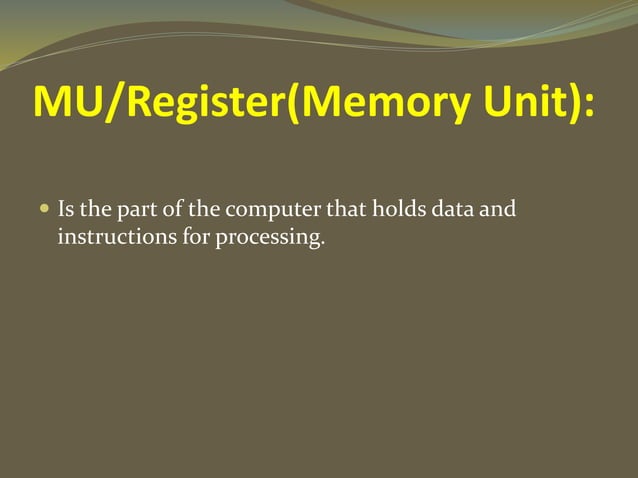 CPU-Central Processing Unit (With History and Complete Detail) | PPTX | Operating Systems ...