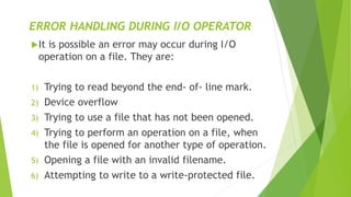 File Management | PDF