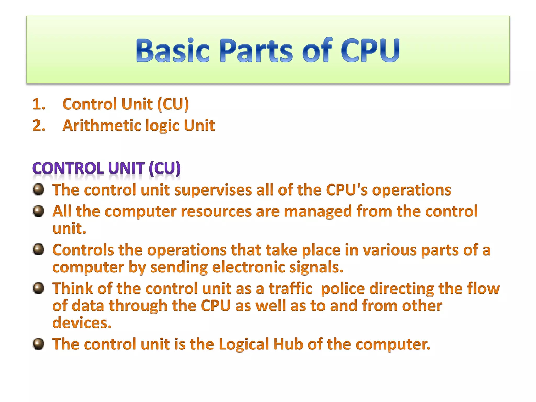 Cpu | PPT