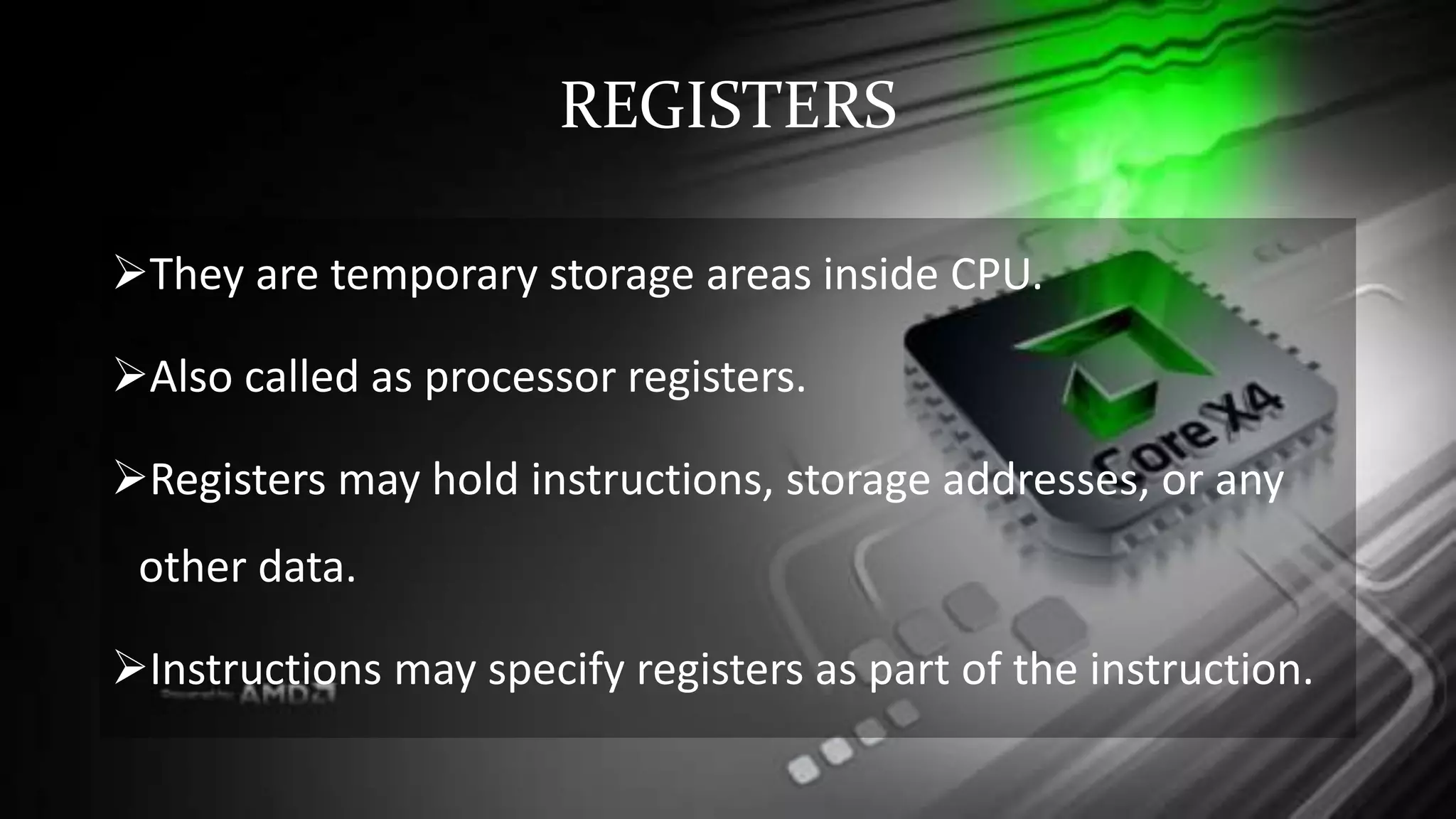 Central Processing Unit(CPU) | PPTX