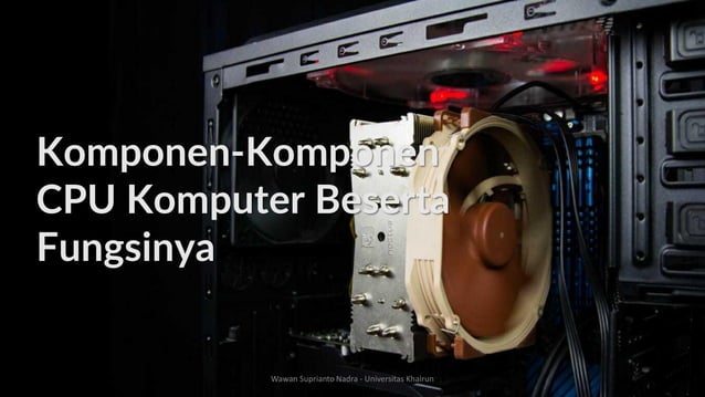 Komponen Komponen CPU & Motherboard 1234 | PDF