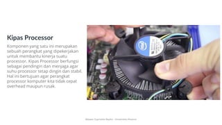 Komponen Komponen CPU & Motherboard 1234 | PDF