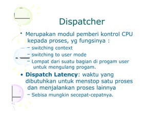CPU-I_O Burst Cycle adalah. siklus tunggu I_O dan eksekusi CPU ...