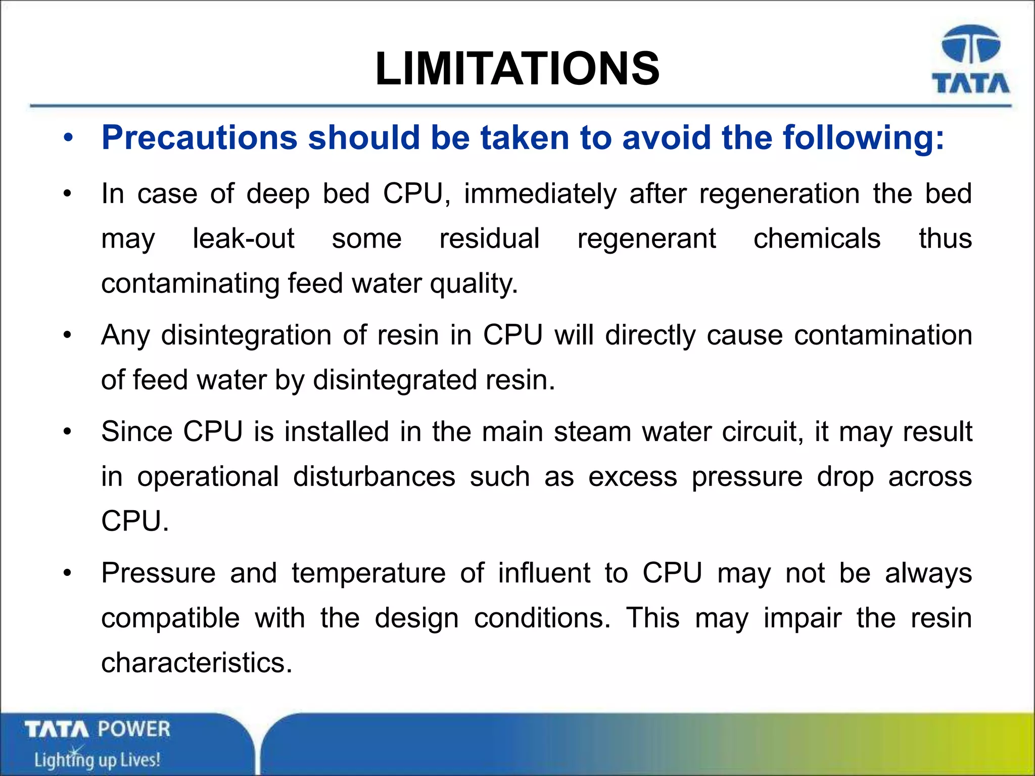 Condensate Polishing Unit - CPU | PPSX