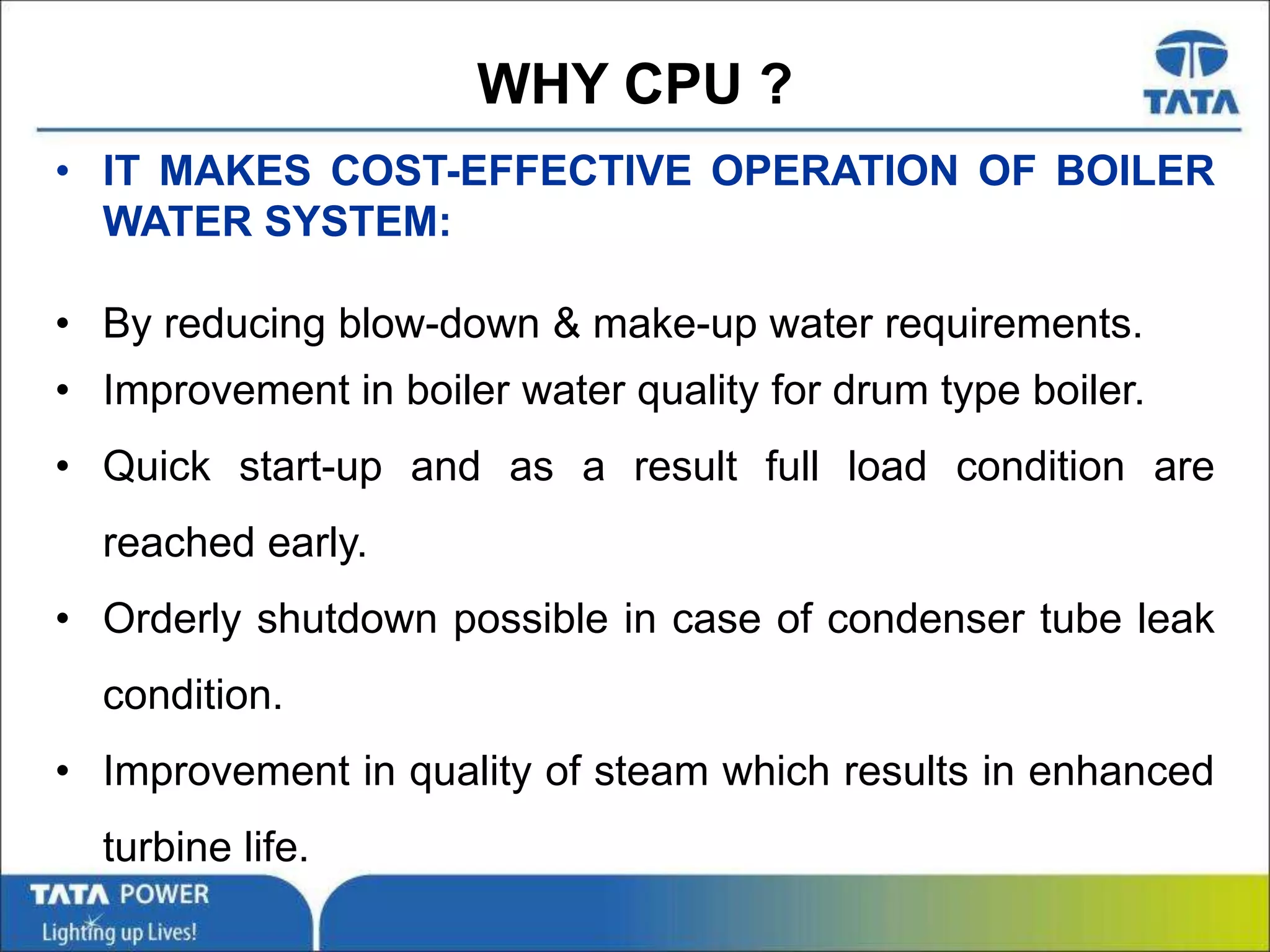 Condensate Polishing Unit - CPU | PPSX