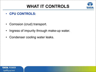 Condensate Polishing Unit - CPU | PPSX