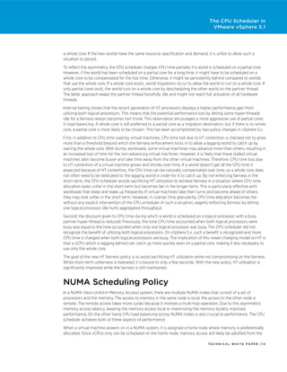 The CPU Scheduler in VMware vSphere 5.1. | PDF
