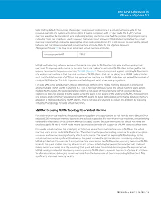 The CPU Scheduler in VMware vSphere 5.1. | PDF