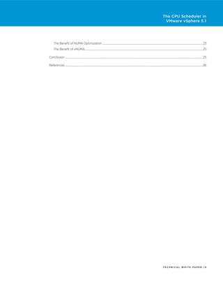 The CPU Scheduler in VMware vSphere 5.1. | PDF