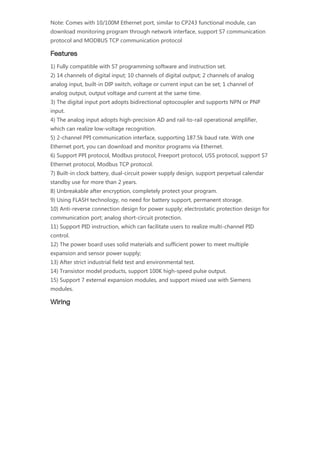 Cpu224 xp eth-manual | PDF