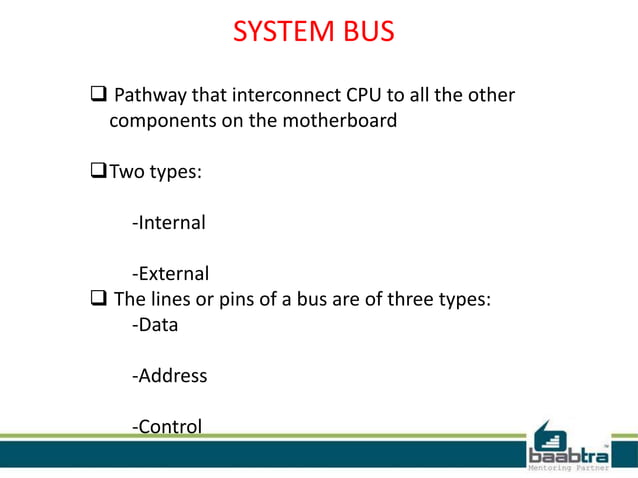 CPU and its execution of instruction | PPT