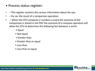 Cpu and its execution statements | PPT