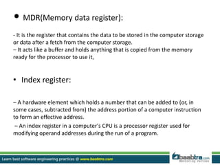 Cpu and its execution statements | PPT