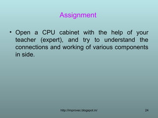 Cpu and its functions | PPT