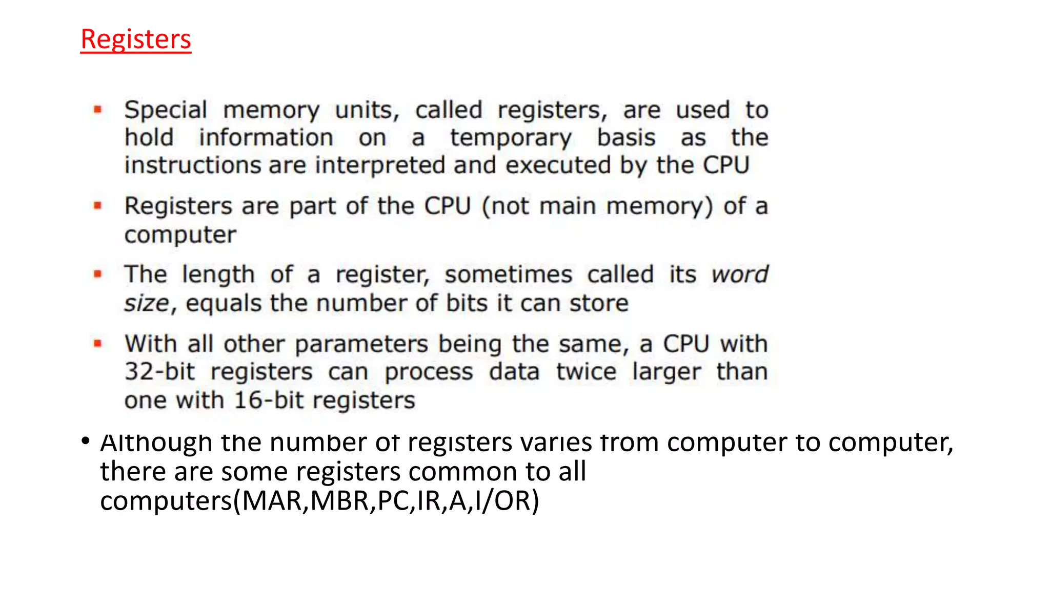 Cpu and memory | PPT