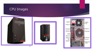 Cpu and monitor in Gujarati | PPTX