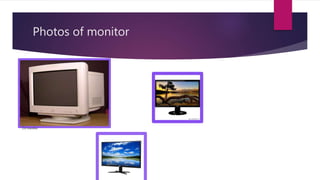 Cpu and monitor in Gujarati | PPTX