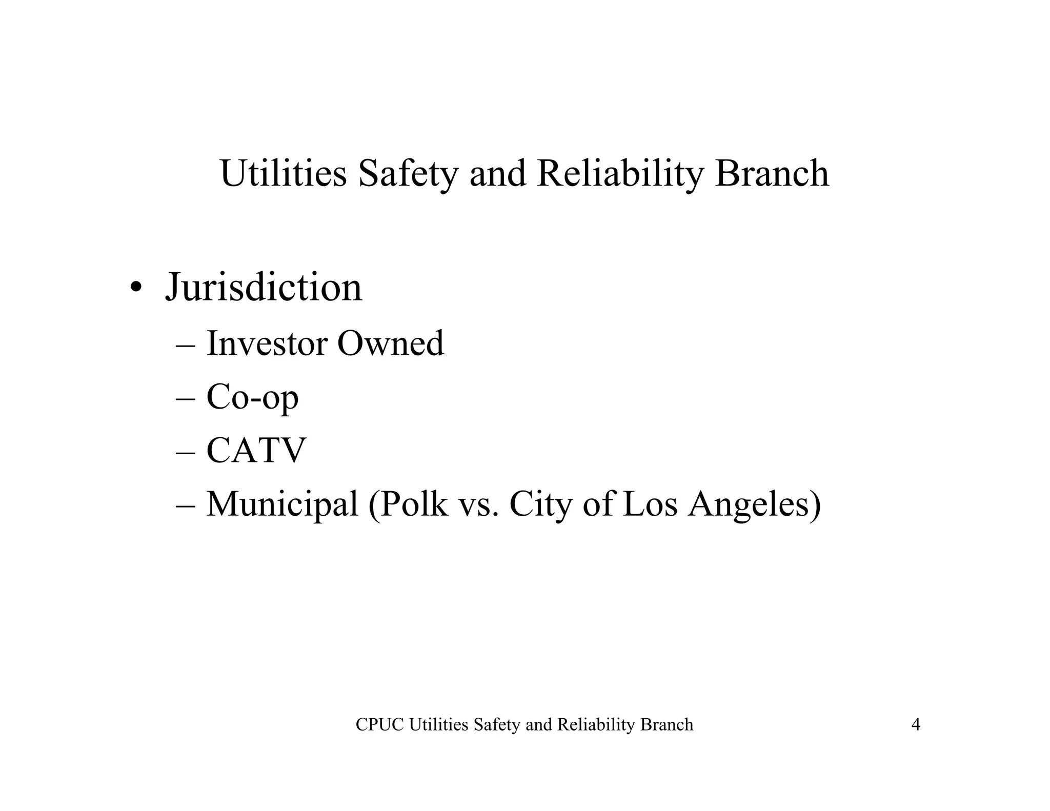 CPUC - General Orders 95, 128 & 165 | PDF
