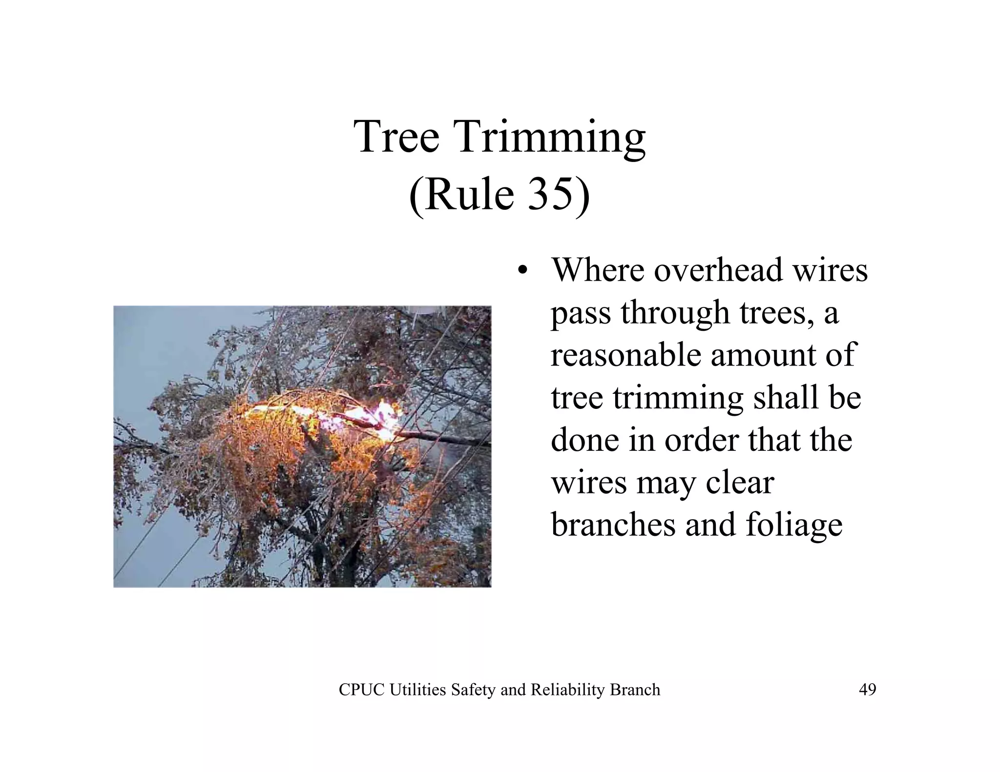 CPUC - General Orders 95, 128 & 165 | PDF