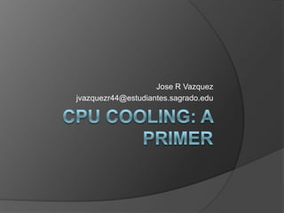 CPU Cooling Mk2 | PPTX