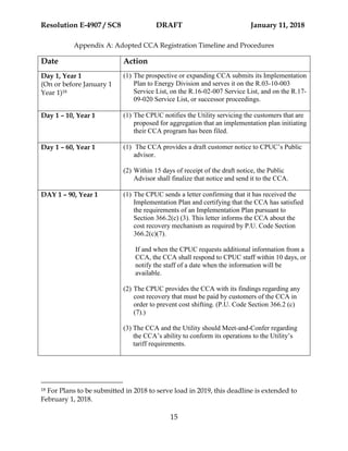 Cpuc resolution e4907 freezing cc es_jan2018 | PDF