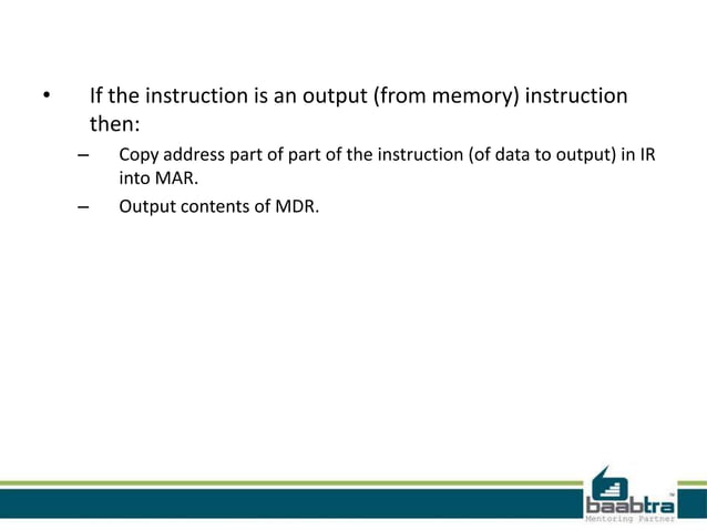 Cpu & its execution of instruction | PPTX