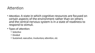 COGNITIVE PSYCHOLOGY OF ATTENTION AND PERCEPTION.pptx