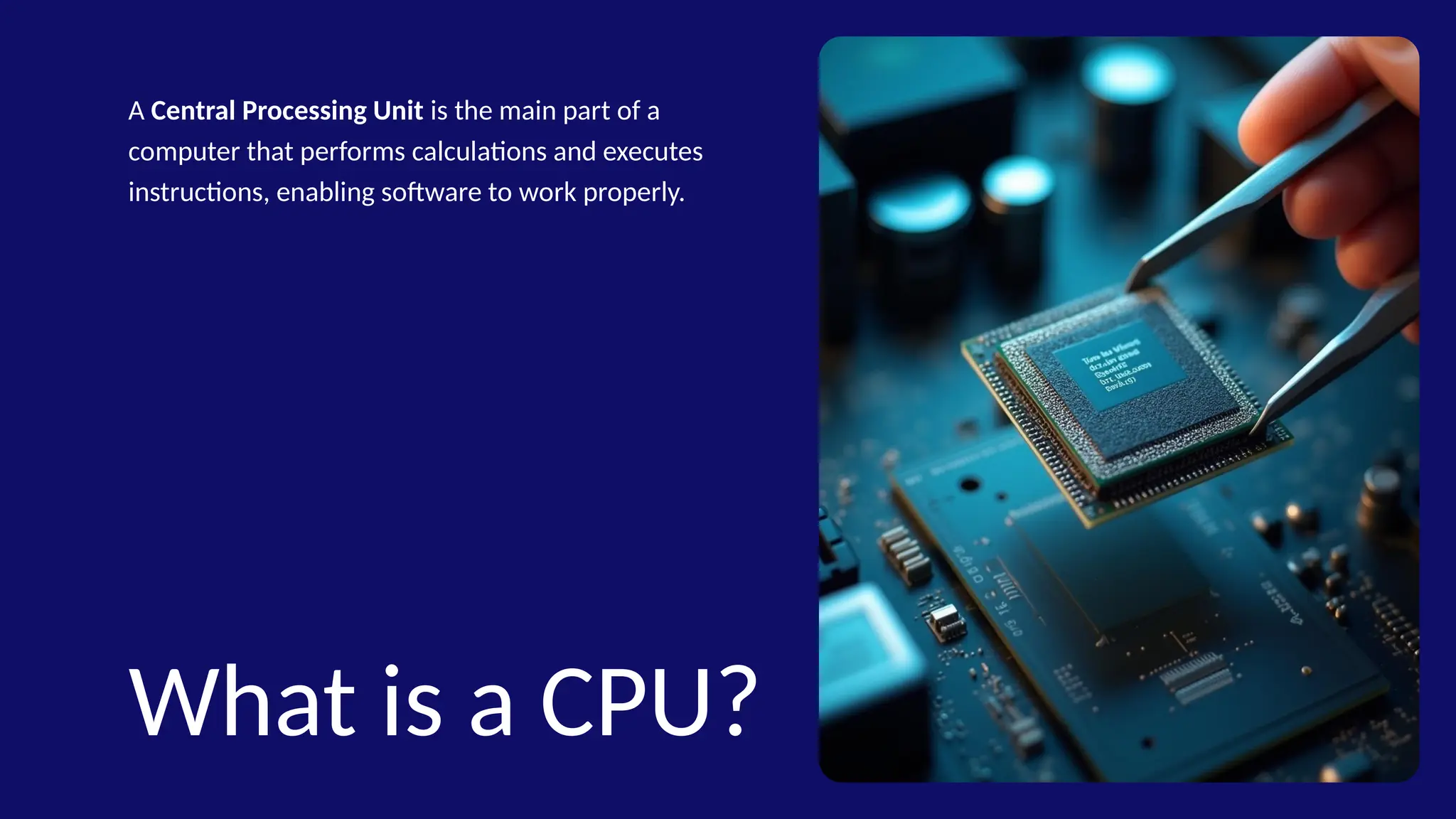 CPU Overview and How They Function In The Modern World | PPTX