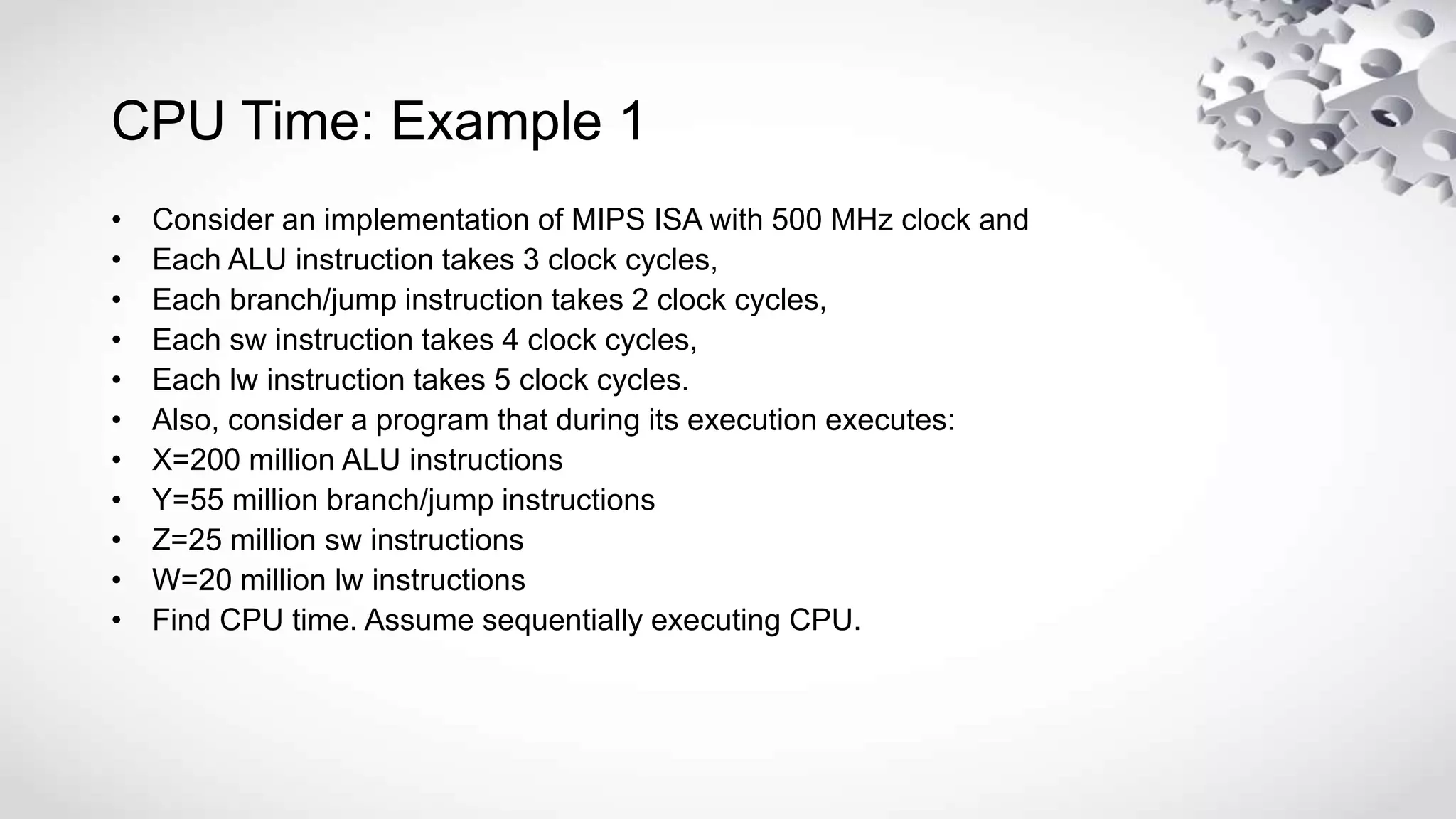 Cpu performance matrix | PPTX